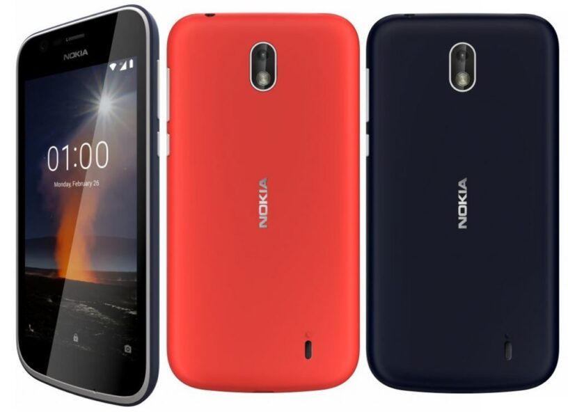 Nokia 1 Android One (Go Edition) With Swappable Covers Announced ...