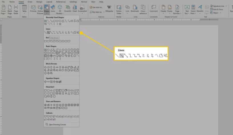 How To Insert A Line In Word [Quick Guide] - TechDipper